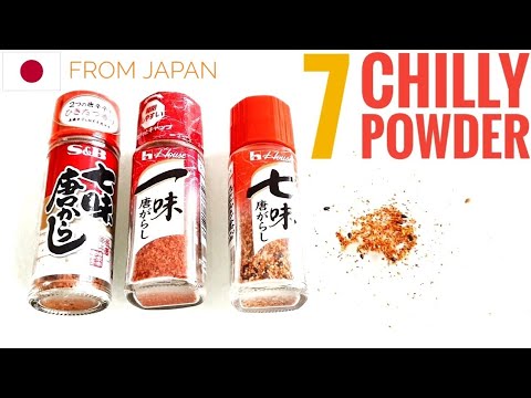 7 chilly powder from 🇯🇵Japan - for spicy lovers