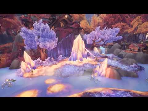Crystal Grotto Village - WoW Fan Art - Level Design