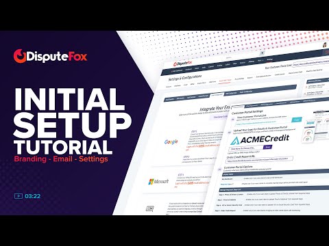 DisputeFox SETUP Guide Tutorial