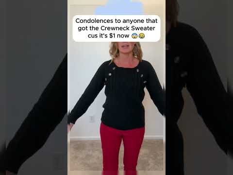 Stay cozy with stylish plus size crewneck sweaters