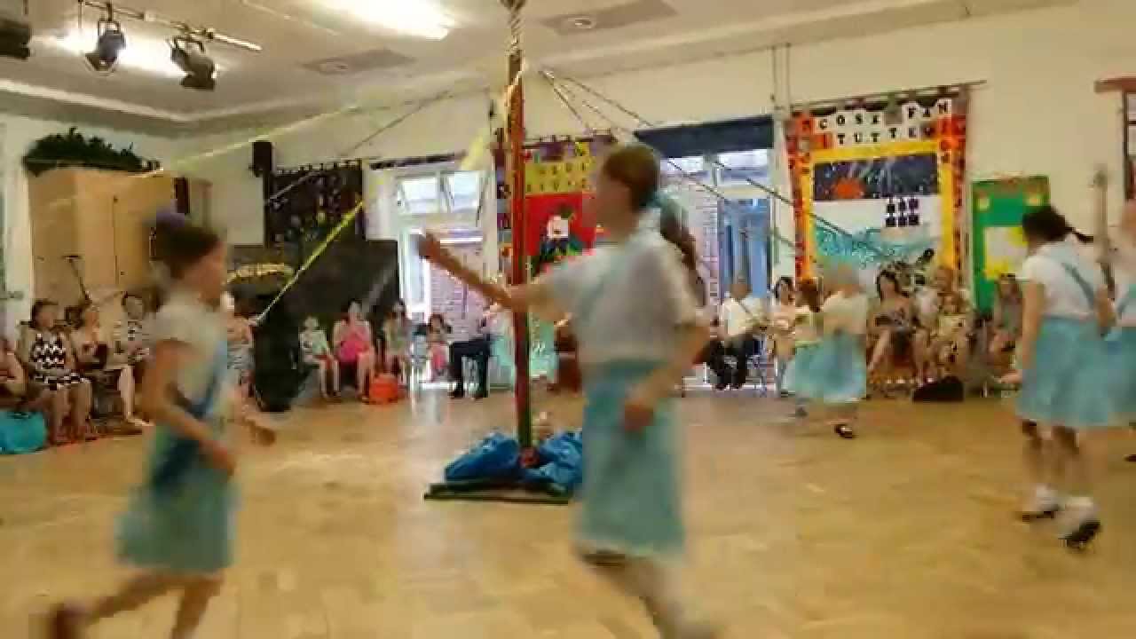 Maypole Dancing at Hollymount Primary