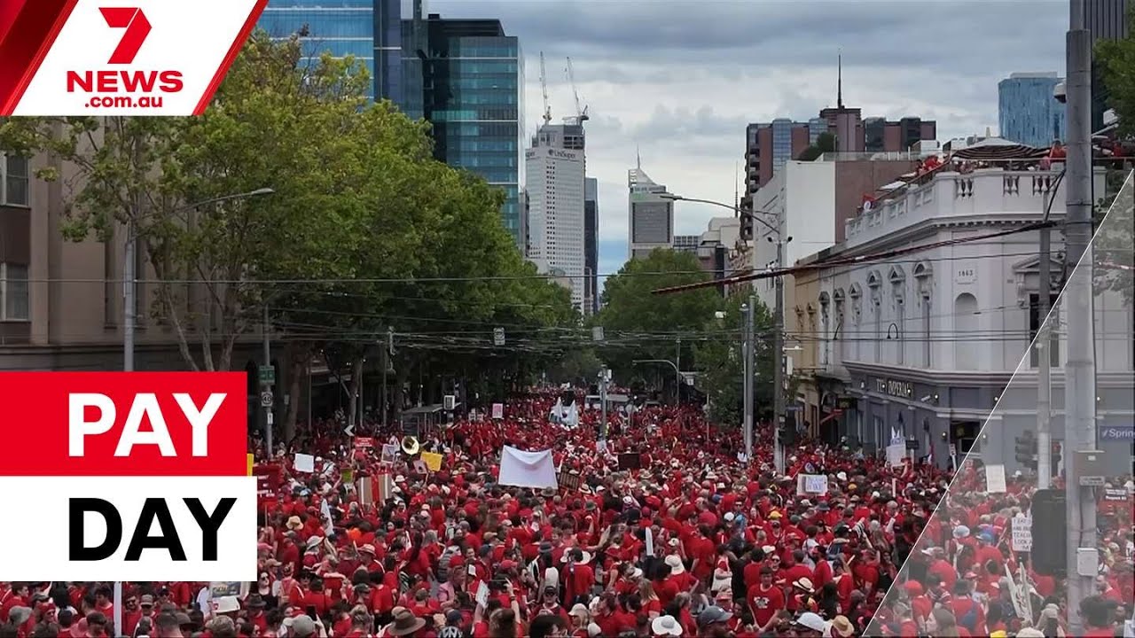 Huge payday for Victorian teachers: Wage rise to put them top of the class | 7NEWS