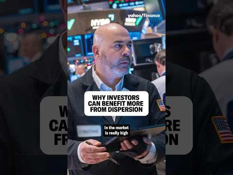 Why investors can benefit more from dispersion #shorts