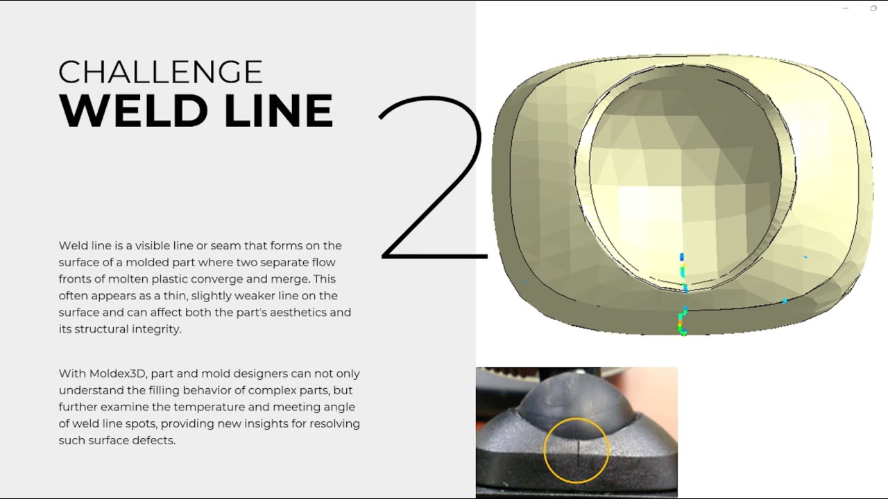 6 Common Injection Molding Challenges - Part 2: Weld Line