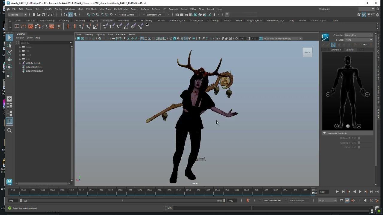 OBJ Sequence Exporter Script, no plugin, Maya 2022-2026