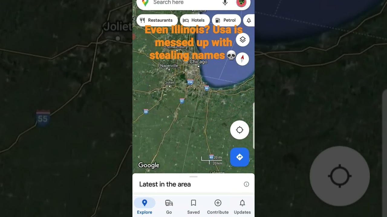 Only in Illinois #maps