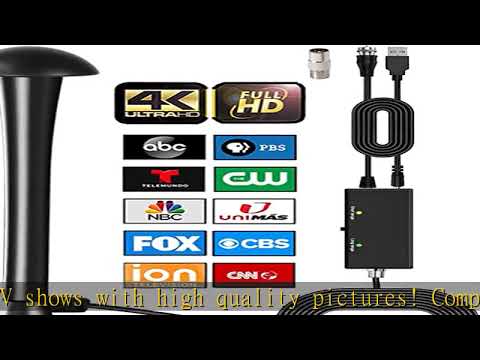 TV Antenna for Smart TV Powerful Best Amplifier Signal Booster up Support 4K 1080p Full HD Smart an
