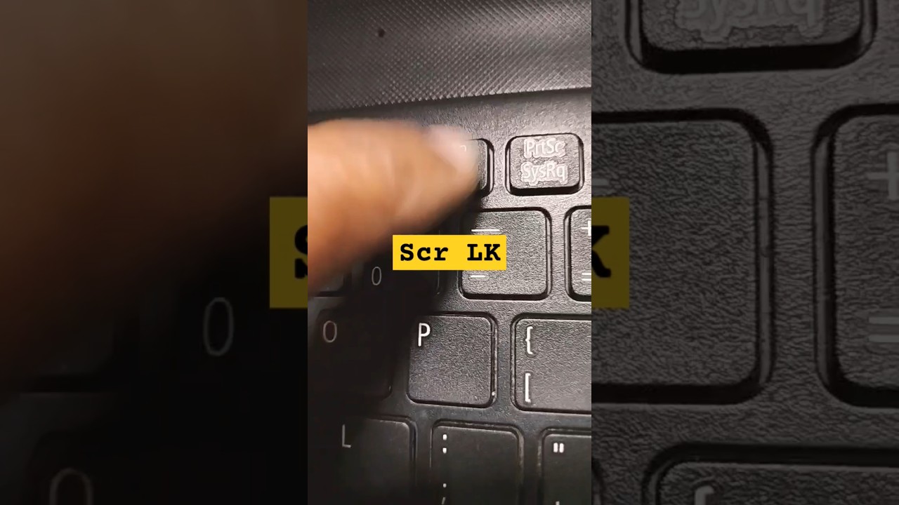 How to Lock/ Unlock Scroll in Laptop Keyboard Short Cut Key#macnitesh#keyboardtricks#2024