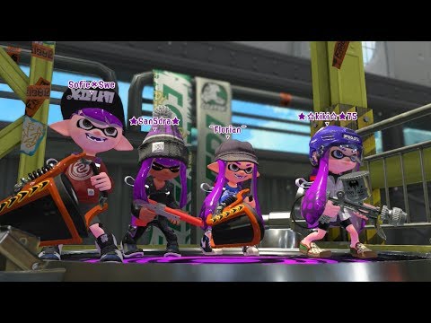 Splatoon 2: Deco Sloshing in Walleye Warehouse