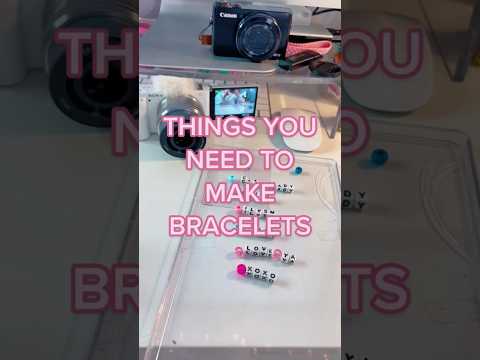 Hi #beadbuddies this is everything you need to make your own bracelets π€©πβ¨ #kellyprepsterstudio