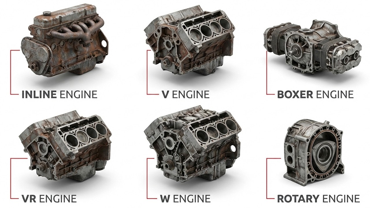 Every Engine Layout Explained in 15 minutes