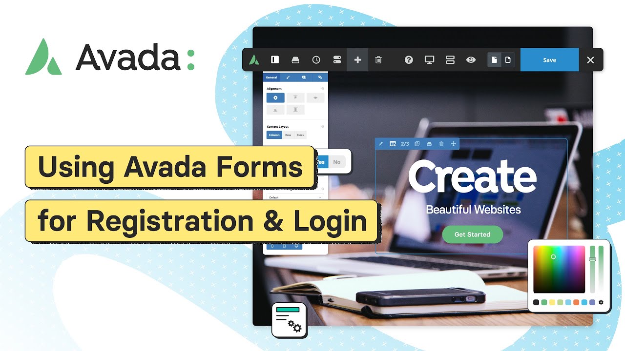 Using Avada Forms for Registration & Login