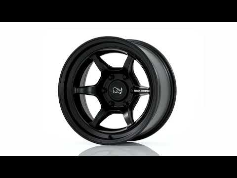 Black Rhino Shogun Wheels Rims 16x8 6x139.7 Matte Black -10mm ...