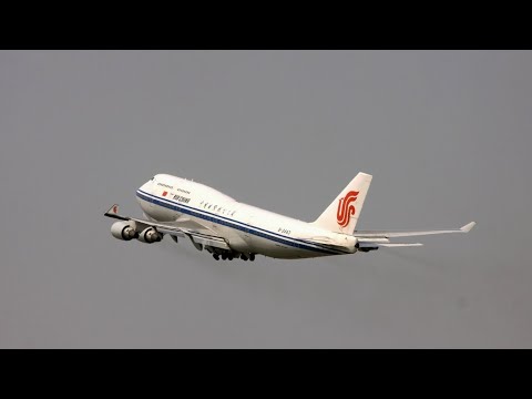 回味往時的國航 747-400 (B-2443) 全客機