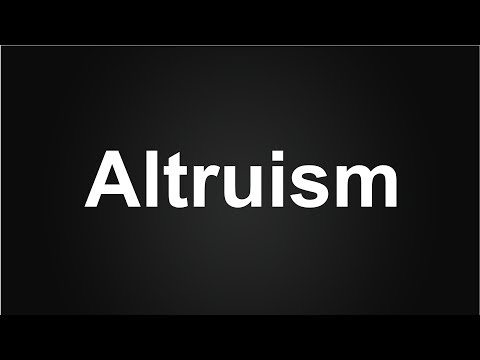 Altruism Meaning in Urdu, How to Say Altruism in English, Altruism Meaning in Hindi