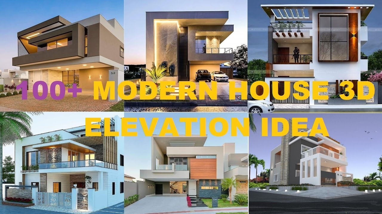 House Front Elevation | 3D Elevation | G+1 House Front Elevation | House Design Ideas