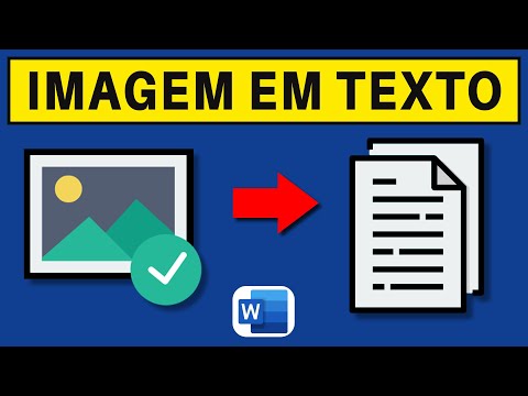 Como Converter Imagem em Texto Editável no Word | Copiar Texto de Imagem