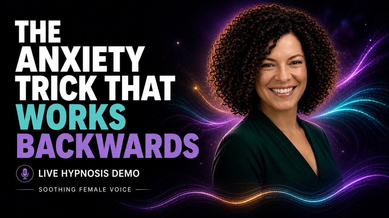 Live Hypnosis | The Anxiety Trick That Seems Backwards But Works