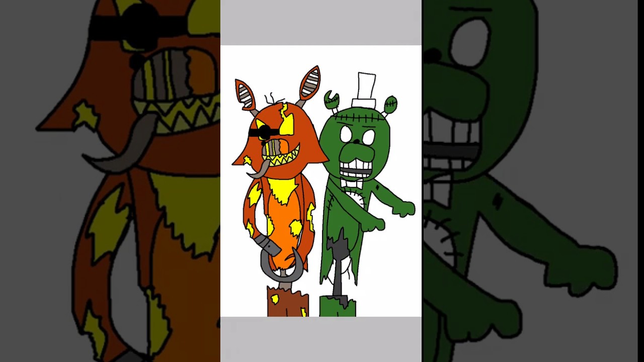 Dreadbear and grim foxy
