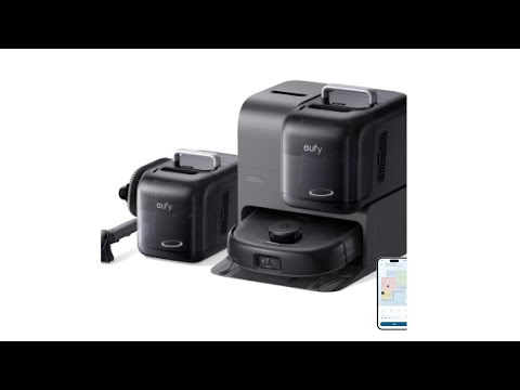 eufy Robot Vacuum Omni E28 | Innovative New Robot Vacuum and Mop With Portable Spot Cleaner