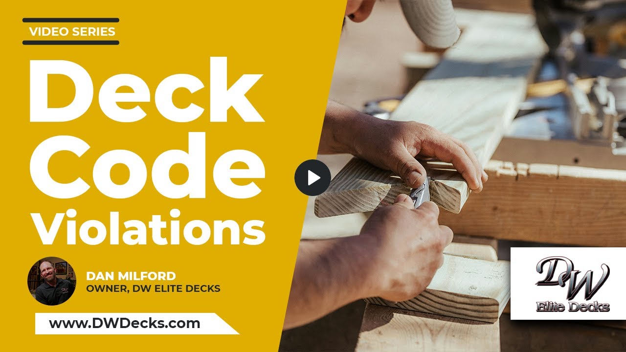 Common Deck Code Violations (and How to Avoid Them) | DW Elite Decks
