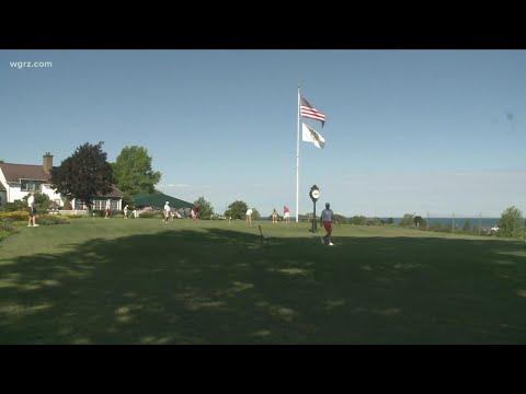 Carly and Luca golf tourney
