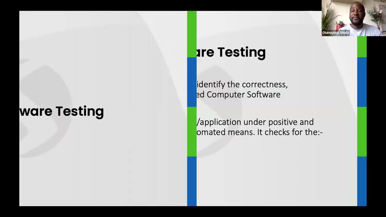Free Software Testing Class Jan 2022