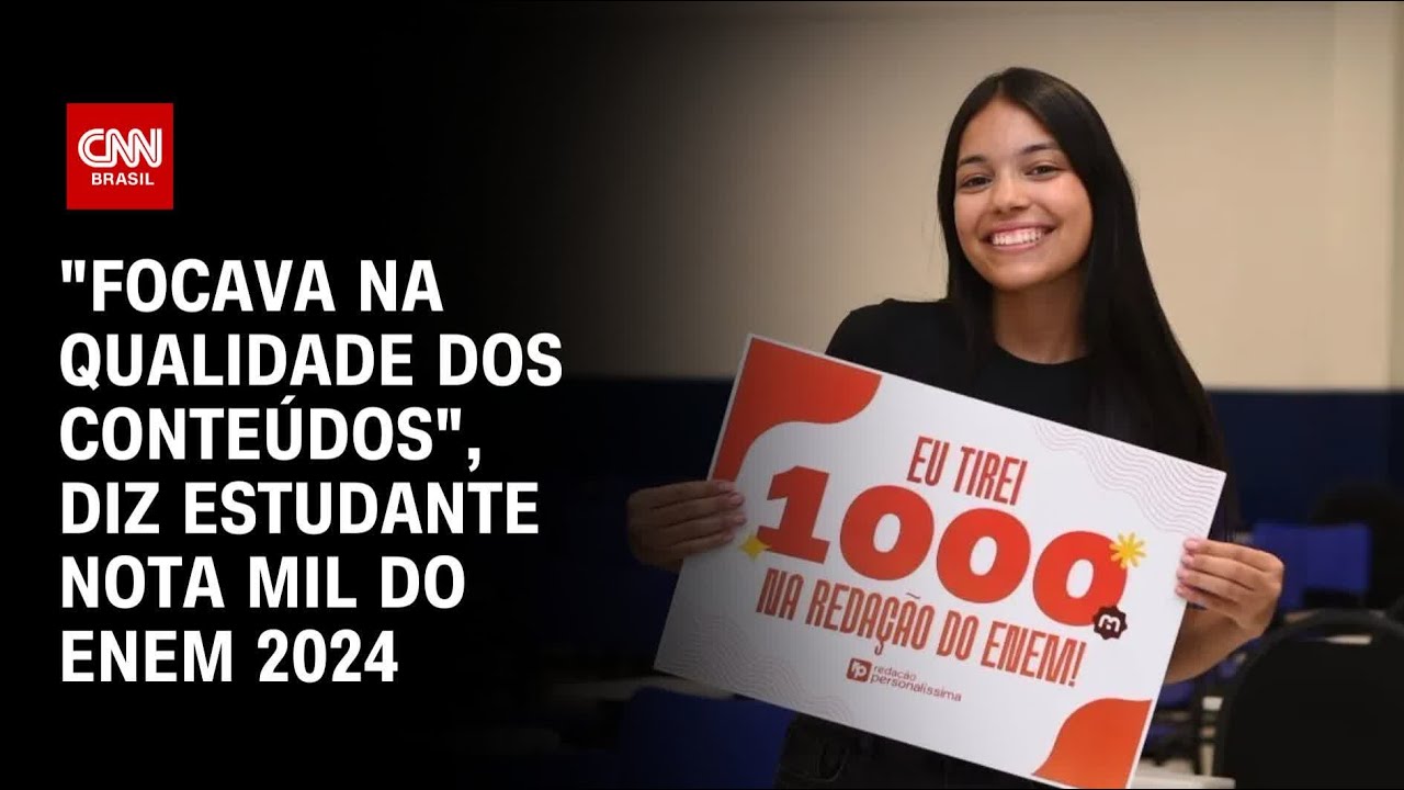 Redação Enem 2024: confira a correção do Inep | CNN Brasil