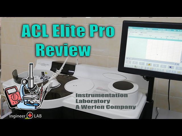 Coagulation Analyzer - Automatic Werfen ACL Elite Pro Coagulation ...