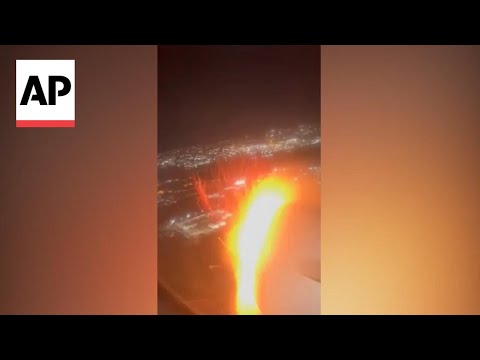 Video | Video captures moment bird hits plane’s engine after takeoff in ...