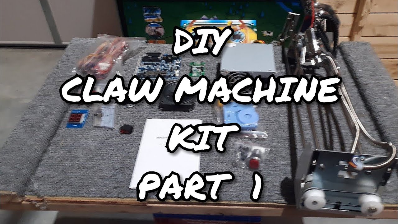DIY Arcade Claw Machine Kit From Holland Computers, Part 1
