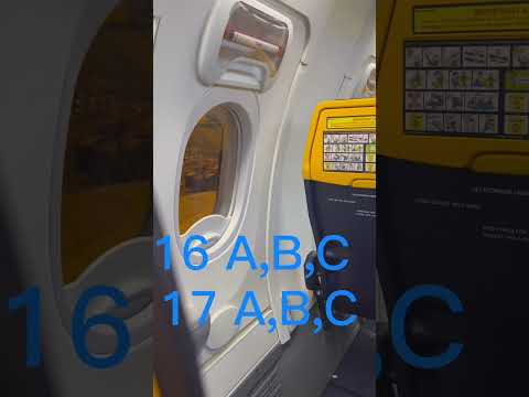 Best seats on Ryanair !!! 737-800 + MAX #shorts #aviation #fyp #ryanair
