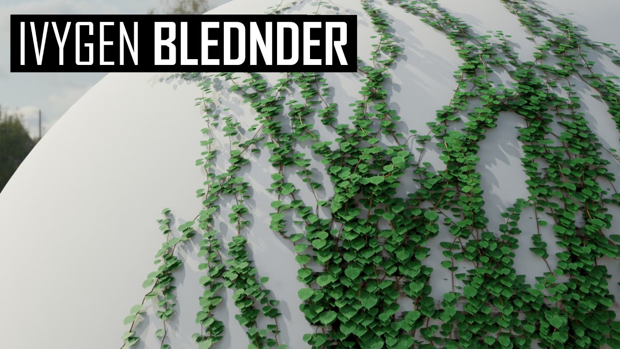 Blender's Built-In IvyGen Is EASY & FAST | Tutorial