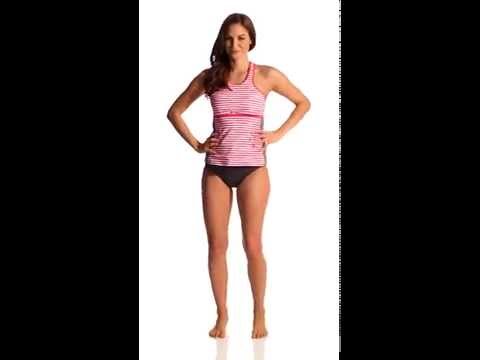 Nautica Hold the Line Soft Cup Racerback Tankini | SwimOutlet.com