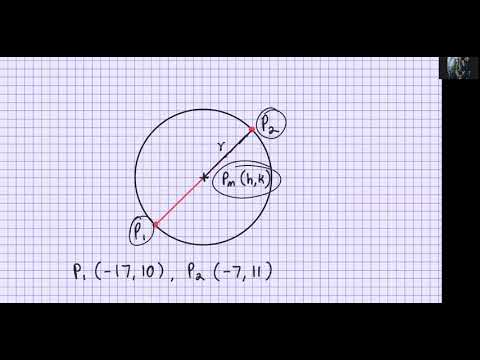 Circle, Endpoints of a Diameter