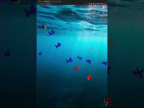 Aquarium with Threejs