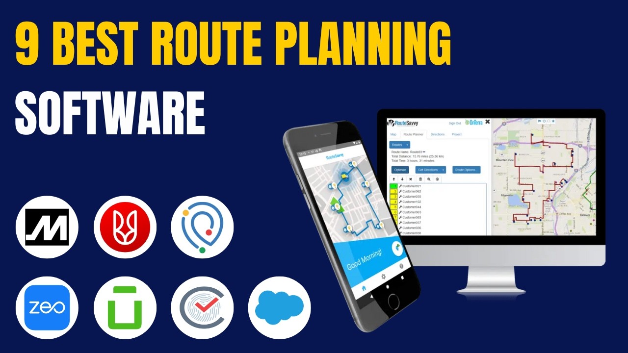 9 Best Route Planning & Optimization Software 2025 (Delivery, Field & Sales)