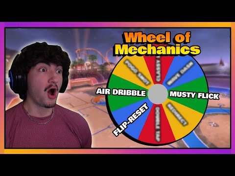 Spinning the Wheel of Rocket League Mechanics. Can I Win with JUST ONE?