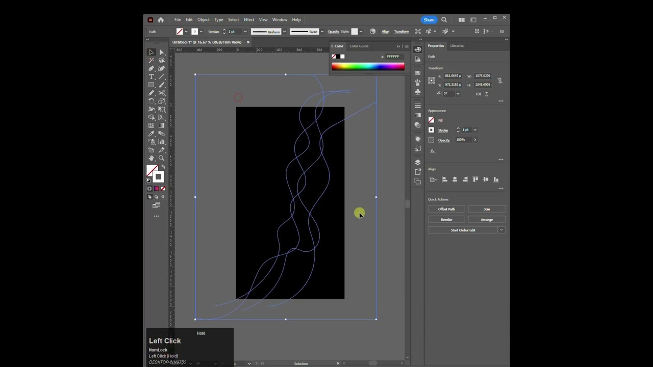 How to Create an Abstract Background in Adobe Illustrator #tutorial #illustration #adobeillustrator