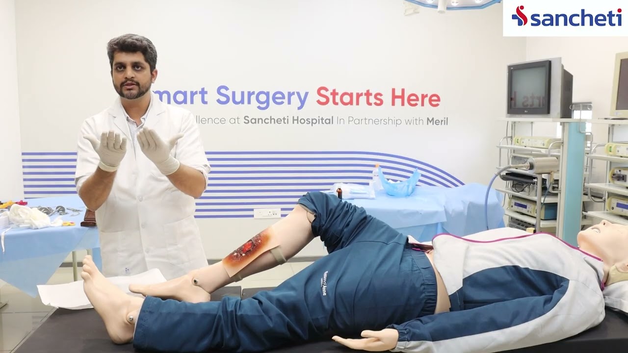 How to Dress a Wound Properly | Step-by-Step Guide by Dr. Kaustubh Shende #dressing