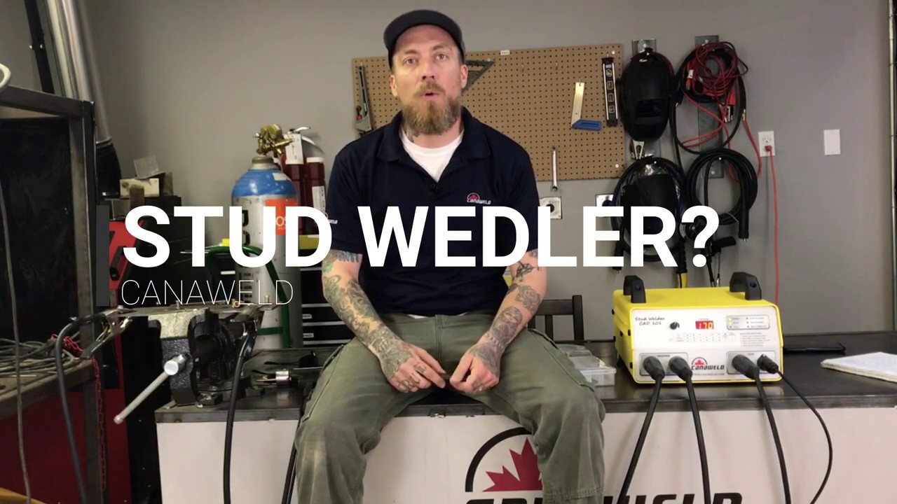 Stud Welding, CAD 101 Capacitor Discharge Stud Welder by Canaweld