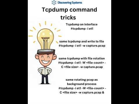 Tcpdump tricks #linux #linuxcommands #linuxfan #tcpdump