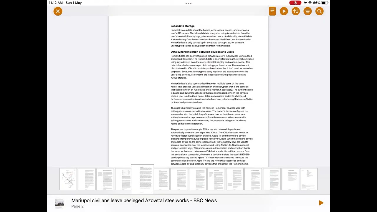 Reading direction change - pdf view or text view