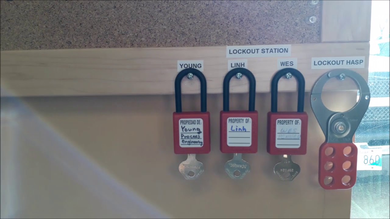 Process Engineering   Lockout Station