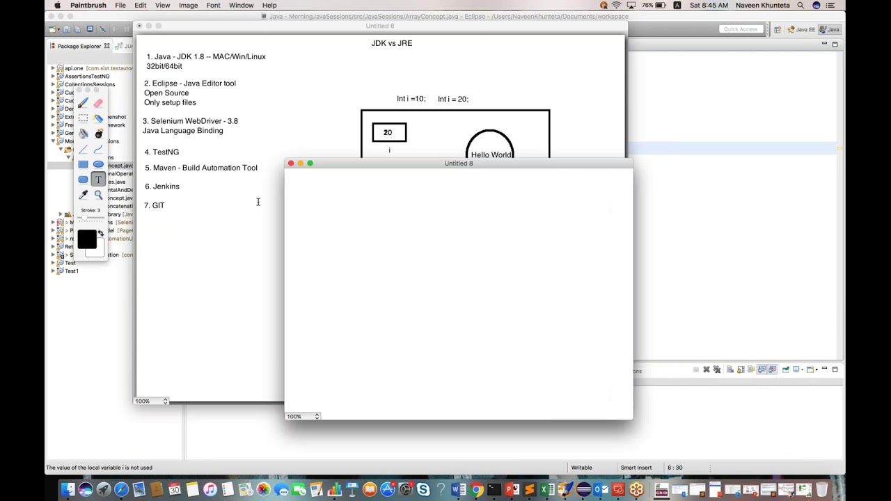 Array in Java (Static array)