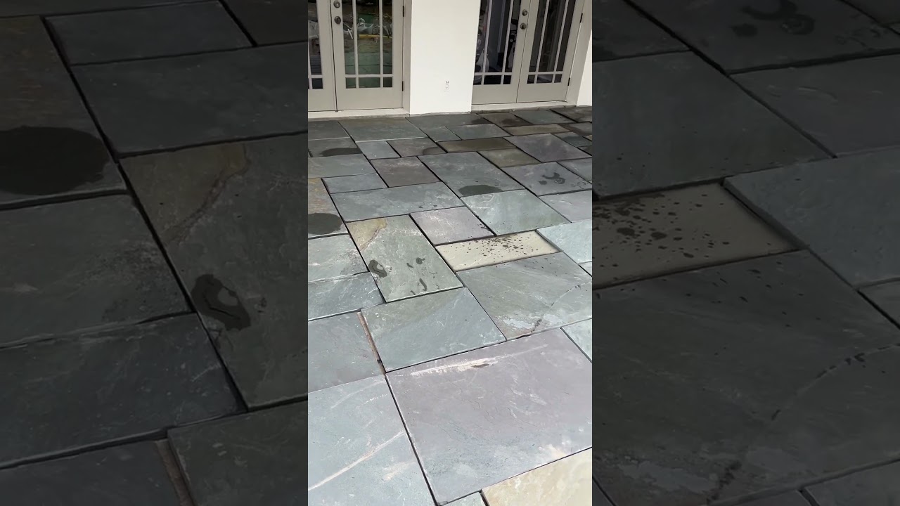 It’s a good idea to always dry set your #bluestone…