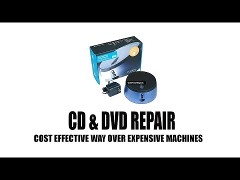 COST EFFECTIVE WAY TO REPAIR DVDS CDS AND VIDEO GAMES