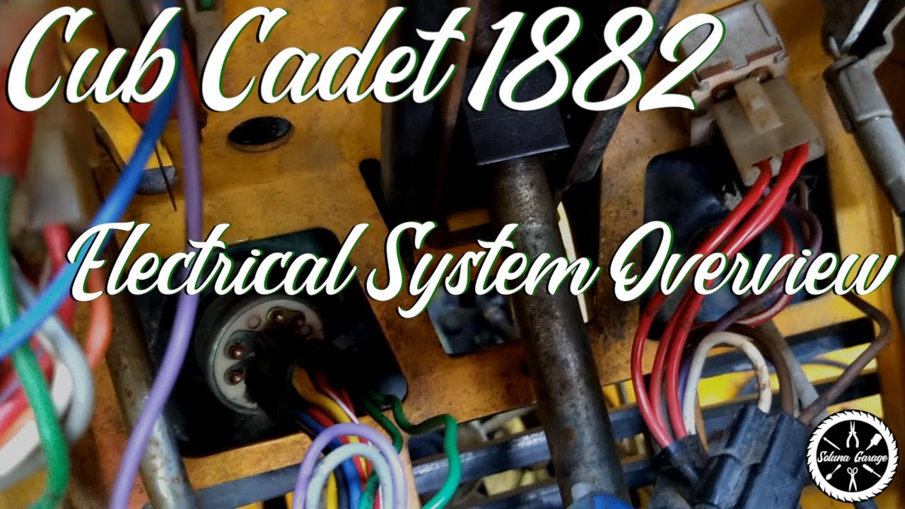 Cub Cadet 1882 Electrical System Overview