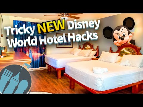 12 Tricky NEW Disney World Hotel Hacks