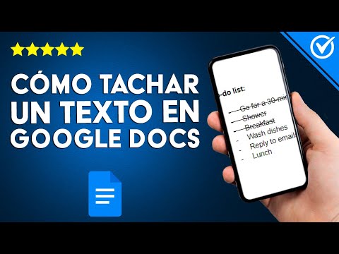 ¿Cómo tachar un texto en GOOGLE DOCS con distintas formas de subrayado?